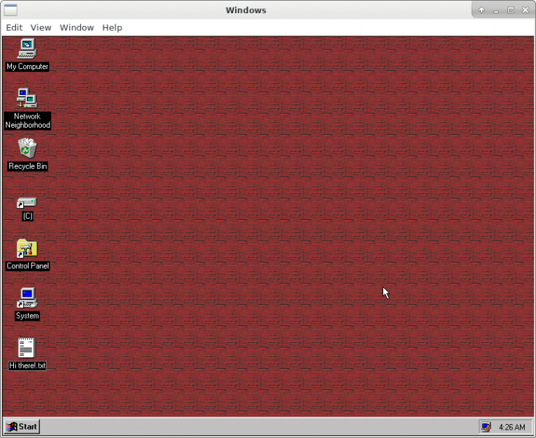 Windows 95 на Linux. - Записки админа